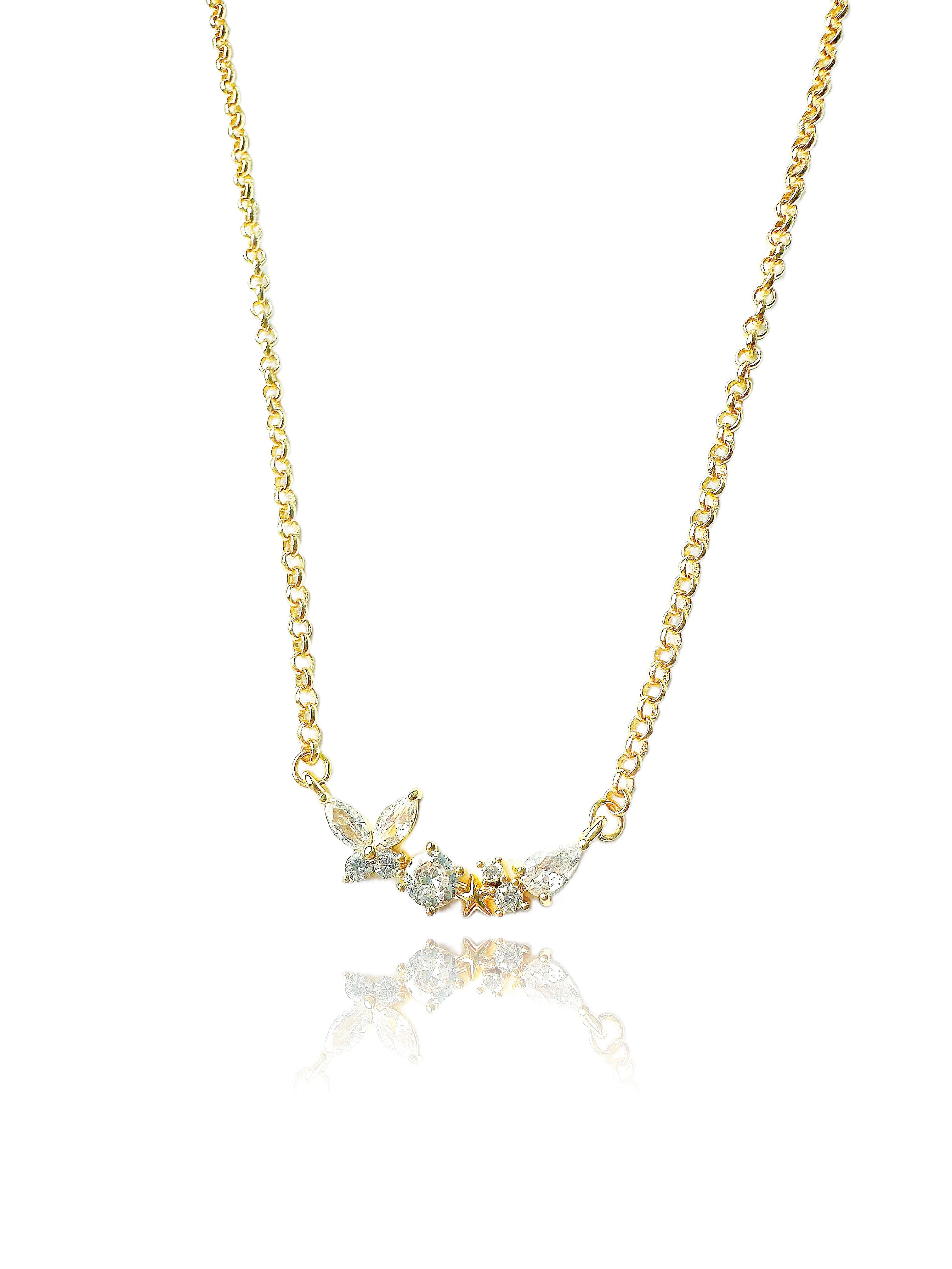 Finishing Necklaces – sea and blossom